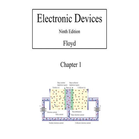 Lecture 1.about the electronic devices ninth edition floyd | PDF