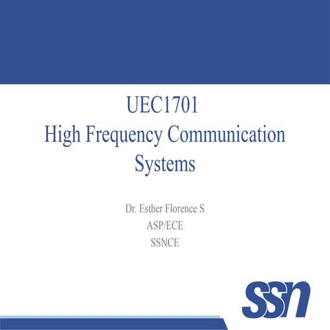 High Frequency Communication Systems.pptx