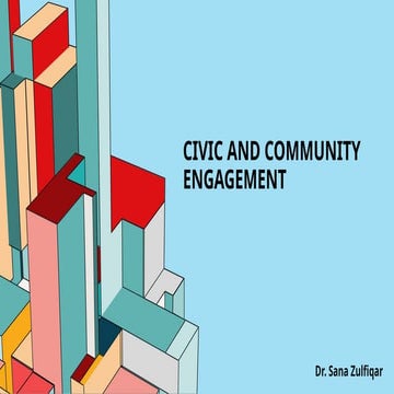 Community Service and Civic Engagement for society and engineers 1 | PPTX