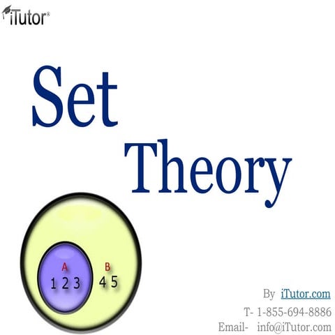 Set theory. lesson. probability and statistics | PPTX