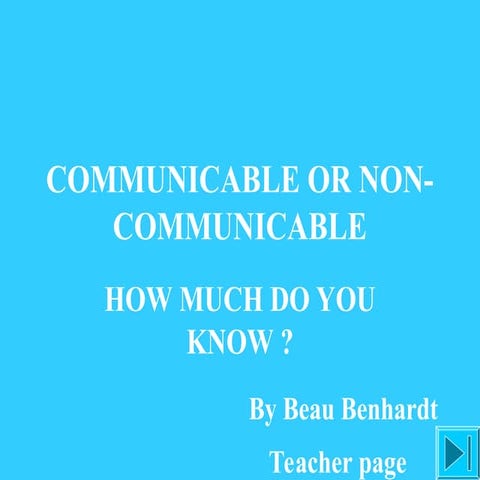 Lecture 1. Communicable Vs.Noncommunicable.ppt