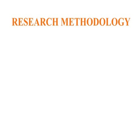 Research Methodology & IPR-I | PDF