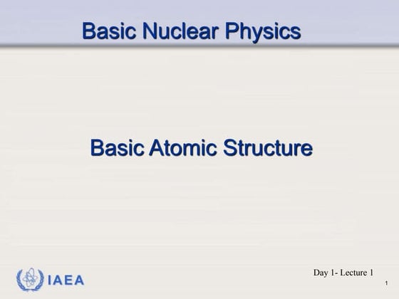 Atomic and nuclear physics | DOCX