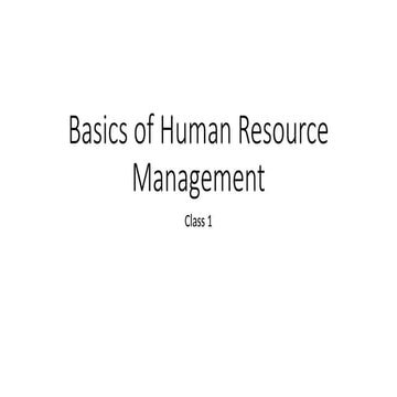Basic of Human Resources Management.pptx