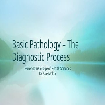 Lecture 1 - Diag Process.pptx ekwendweni | PPTX
