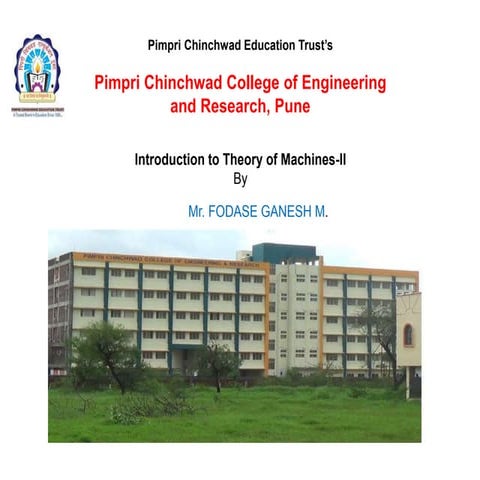 Lecture 1 introduction to course tom ii | PPT