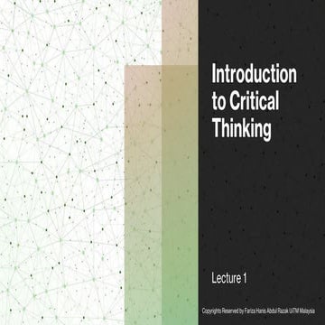 Lecture 1 - Introduction to Critical Thinking.pdf