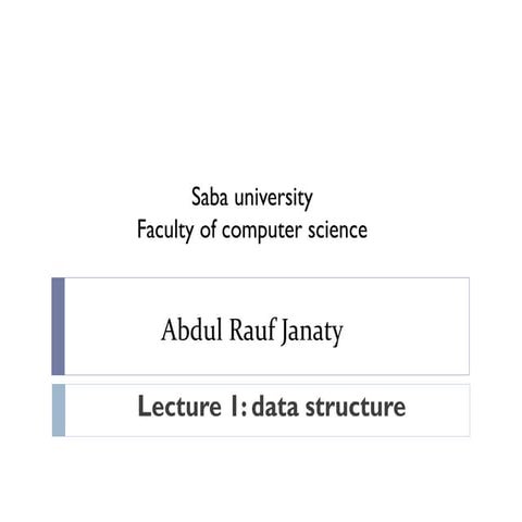 lecture 1- Introduction to Data structure DS.pdf
