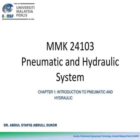 Introduction To Hydraulics And Pneumatics PPT, 40% OFF