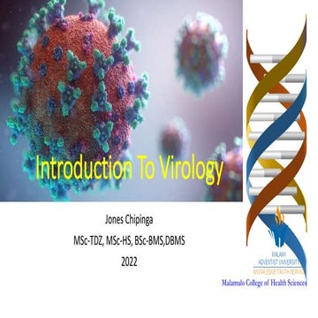 Lecture 1 - Introduction To Virology.pptx