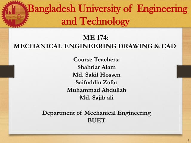 Engineering-Drawing-Notes.pptxPart A - 2D Drawing Principles | PPTX