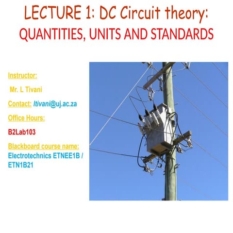 LECTURE 1 - STANDARDS ( electrical ).ppt