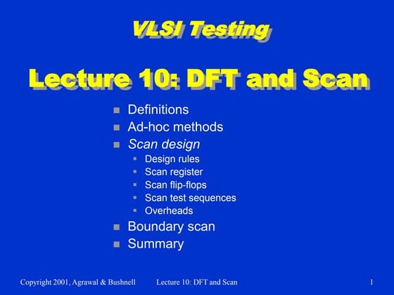 Scan insertion | PPTX