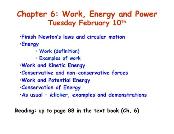 Ppt on work energy and power class xi science | PPT