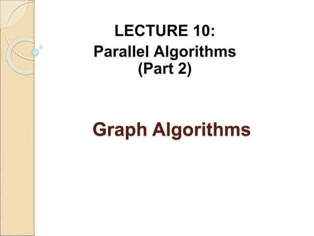 Lecture10parallelalgorithmspartiippt