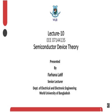 semiconductor device bipolar junction transistor pptx | PPTX