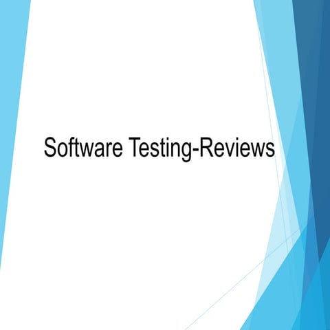 Lecture 10 Static Testingppt 4507