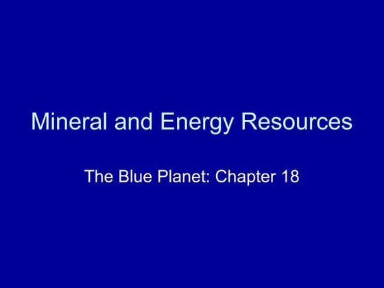 Science 7 Quarter 4 Module 2: Natural Resources.pptx | Commodities ...
