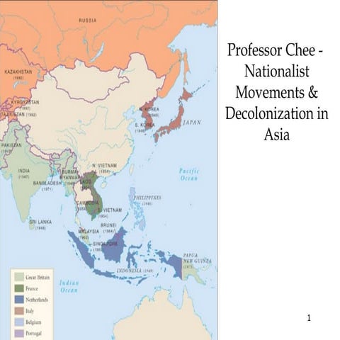 Lecture 11 - Nationalist Movements in Asia | PPT