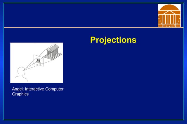 Lecture 11 Perspective Projection Ppt