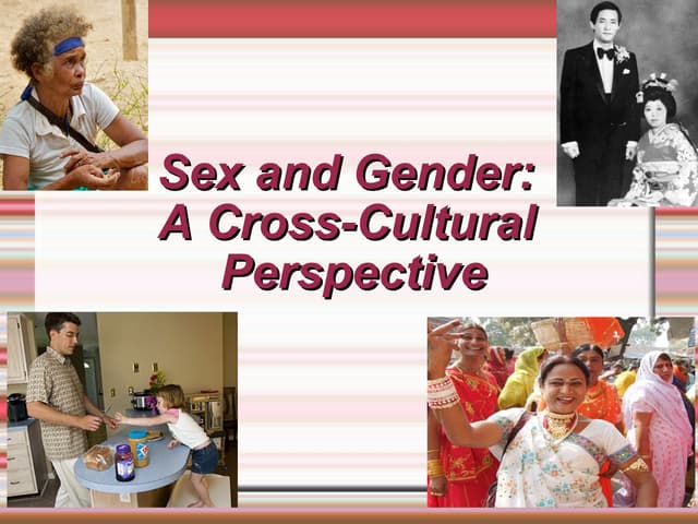 Sex And Gender Ppt