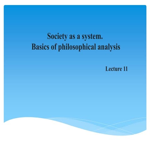 Lecture 11 (2).ppt of philosophy........ | PPT