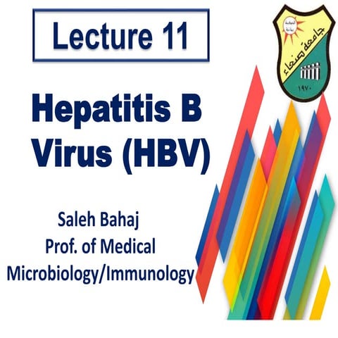 __Lecture 11 Hepatitis B &D viruses Part-2.pptx