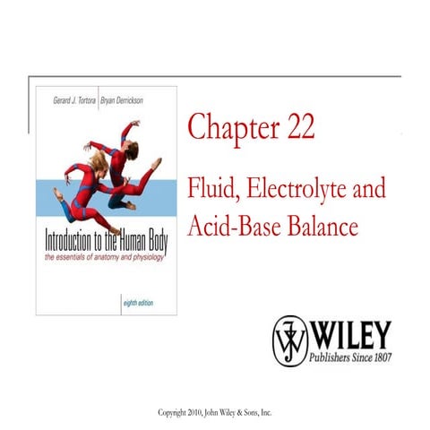 Lecture 12 fluid, electrolyte and acid base balance | PPT