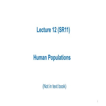 Lecture 12 Human Populations 2024 SR11.pptx