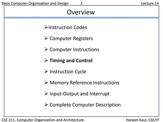 BLOCK DIAGRAM OF HARDWIRED CONTROL UNIT | PPTX | Technology & Computing