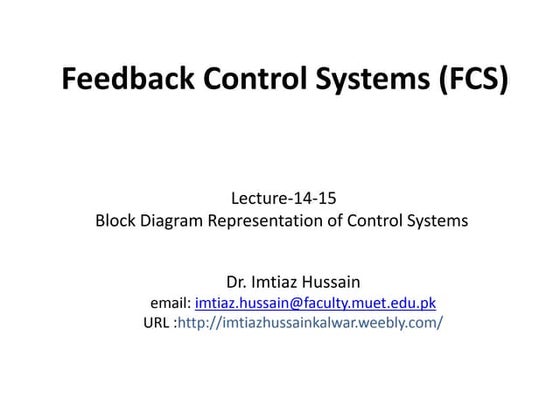 Block Diagram Reduction Solved Problems Ppt 7521
