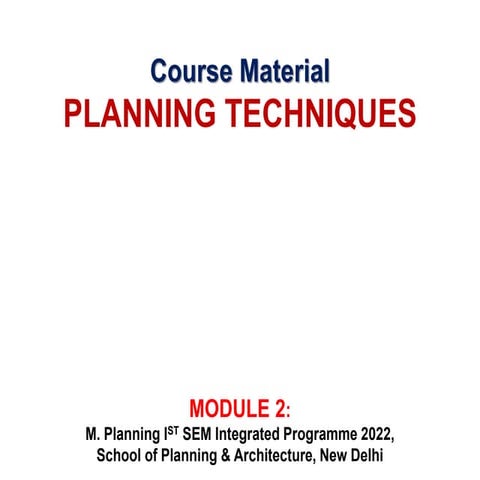 Course Material Planning Techniques.pptx