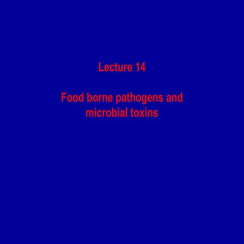 Food borne pathogens and microborganisms .ppt