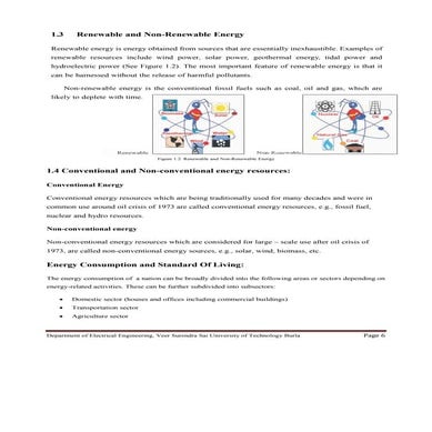 Lecture notes to differentiate between renewable and non renewable ...