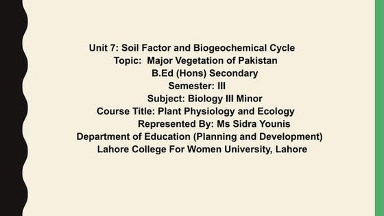 CLASSIFICATION OF FOREST | PPTX | Weather | Science