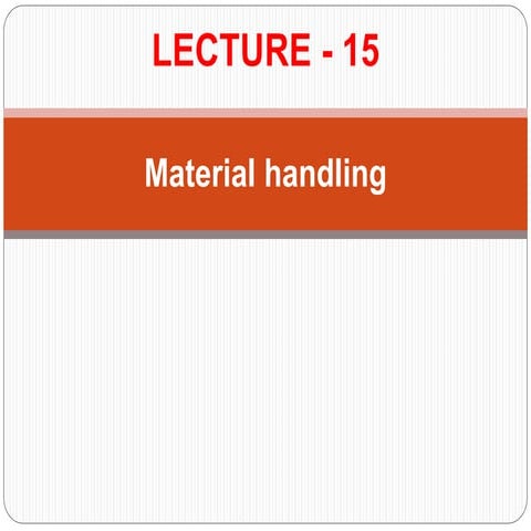 Material handling.ppt