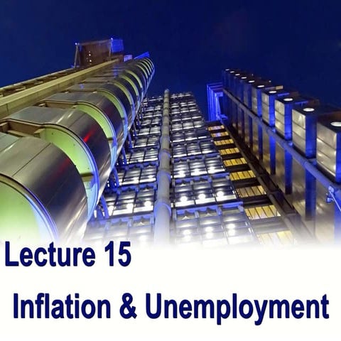 Lecture 15 (Inflation & Unemployment).ppt | Currencies | Economy