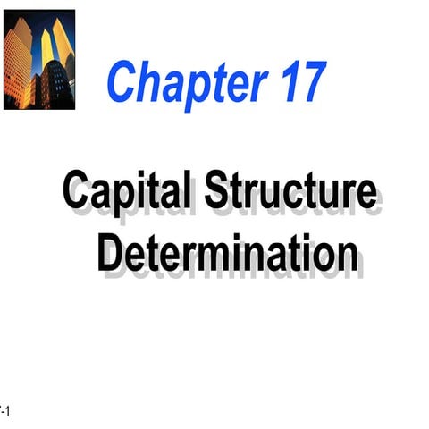 capital structure and its theories with numerical | PPT