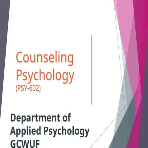 Cognitive Behavioral Therapy (CBT) | PPT