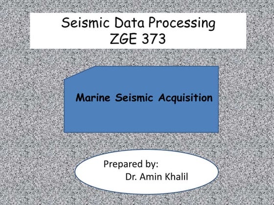 Seismic hazards lecture | PPTX