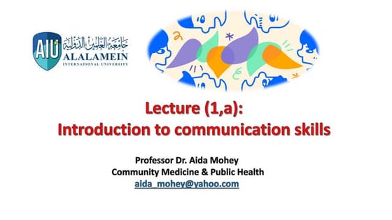 Communication & relationship building | PPTX