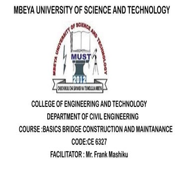 LECTURE 1 Basics Bridge construction and maintenance .pptx