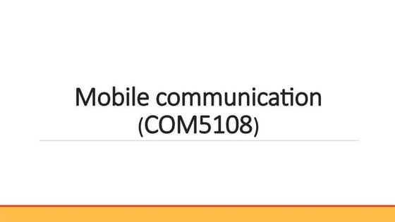 cell splitting and sectoring | PPT