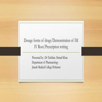 PHARMA-Drug forms | PPTX
