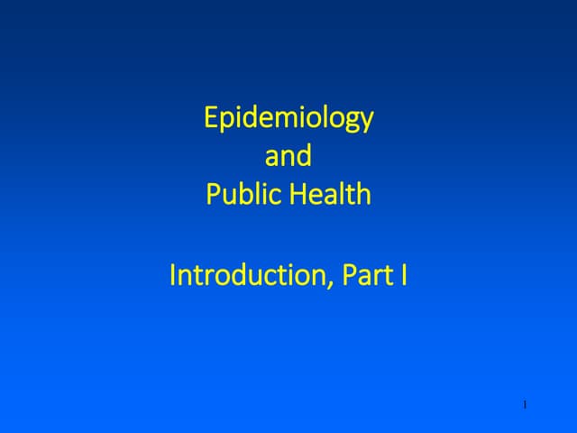 History of epidemiology | PPTX