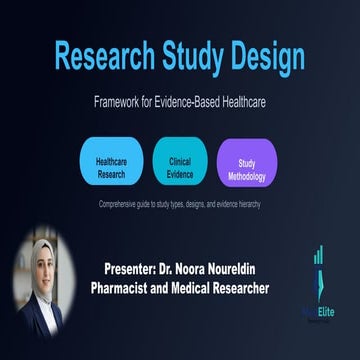 Different Types of health research | PPTX