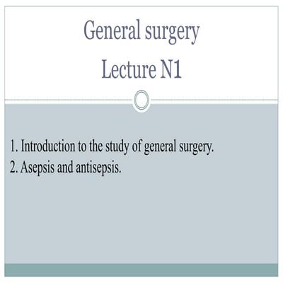 general surgery | PPT