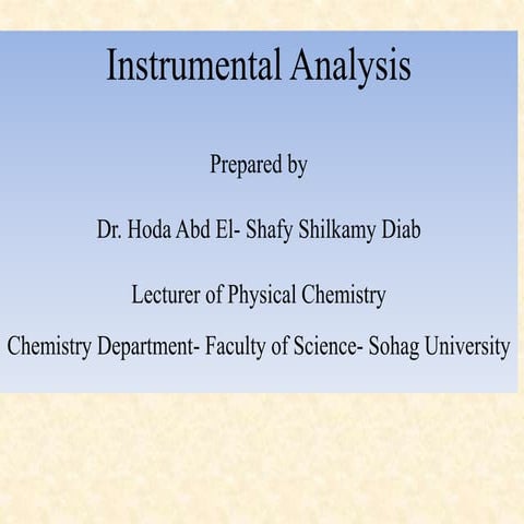 Lecture 1 Instrumental analysis.ppt