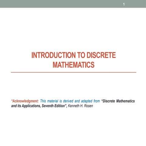 Lecture1_Introduction.pptx by doctor ahikisKye Emmanuel | PPTX | Homework and Study | Education