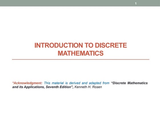 Discrete Mathematics introduction 1.pptx Discrete Mathematics introduction 1.pptx
